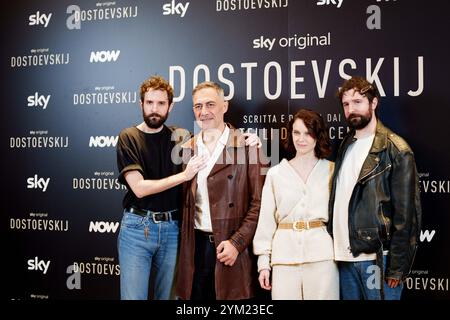 ROME, ITALY - NOVEMBER 20: Damiano e Fabio D'Innocenzo, Filippo Timi ...