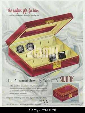 1950s USA Swank Magazine Advert Stock Photo - Alamy