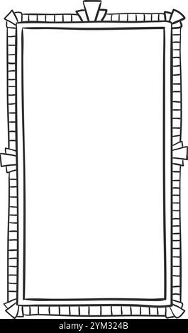 Simple geometric line corners. Elegant corner decorative flourishes ...