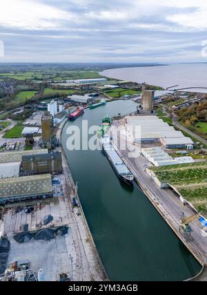 Sharpness Docks celebrates it's 150th year anniversary in 2024 Stock ...