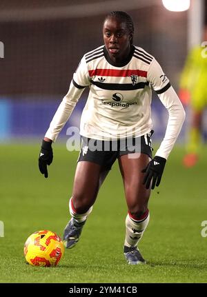 Manchester United's Simi Awujo in action during the Barclays Women's ...
