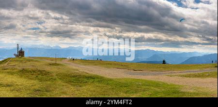 Top of Gerlitzen mountain in Carinthia, Austria.. Famous English Tower ...