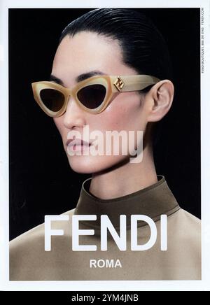 November 2024 fashion magazine advert, USA Stock Photo - Alamy