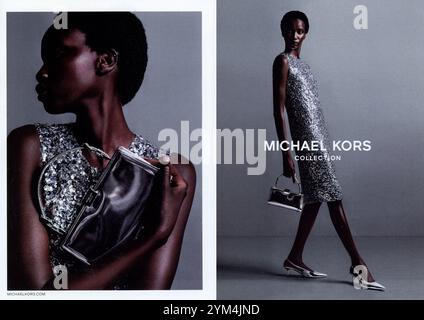 November 2024 fashion magazine advert, USA Stock Photo - Alamy