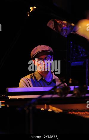 AARON PARKS LITTLE BIG, guitarist Greg Tuohey, bassist David Ginyard Jr ...