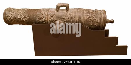 ancient spanish muzzleloading cannon antique weapon Stock Photo - Alamy