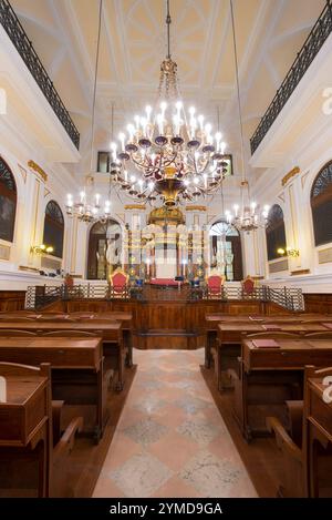 Ancona. Italian Rite Synagogue (built In 1932). Via Astagno Stock Photo ...