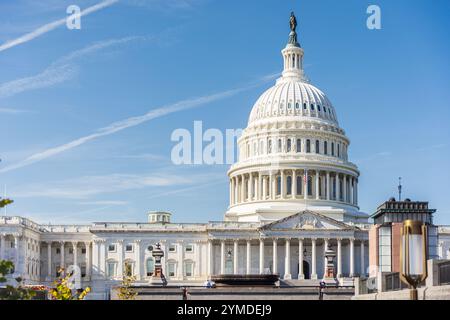 The East Front of the United States Capitol in Washington, DC Stock ...