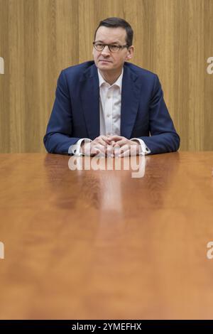 Prime Minister Mateusz Morawiecki visits the Wisniowski factory in the ...