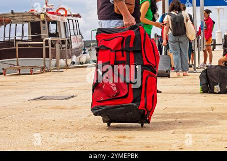 Refugees fleeing war in neighboring Ukraine board a train at the Medyka ...
