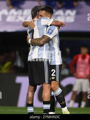 Rodrigo De Paul of Argentina celebrates his team's first goalduring the ...