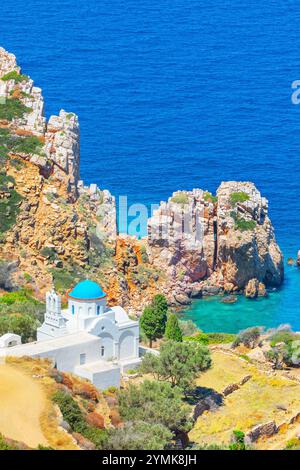 Panagia Poulati monastery, Sifnos Island, Cyclades Islands, Greece ...