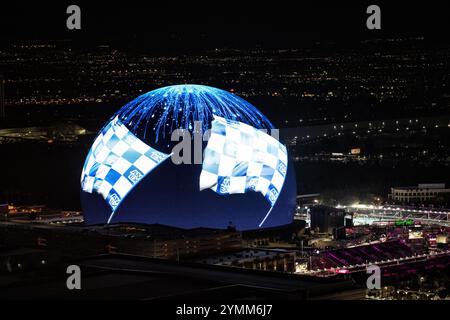 Circuit atmosphere - Las Vegas Sphere. 21.11.2025. Formula 1 World ...