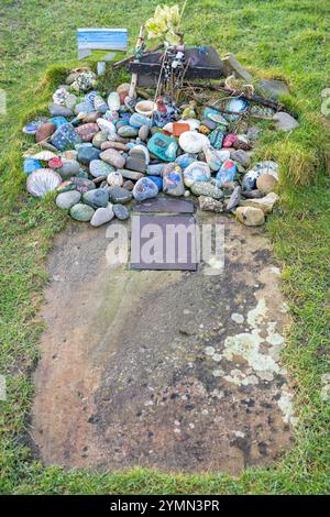 Sambo's Grave, Sunderland Point, Lancashire Stock Photo - Alamy