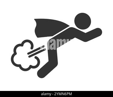 vector illustration of a farting man Stock Vector Image & Art - Alamy