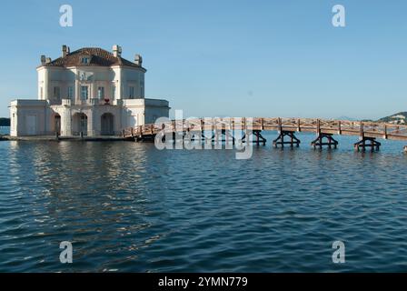Italy, Fusaro, Bourbon park (11/01/2024) - Casina Vanvitelliana on the ...