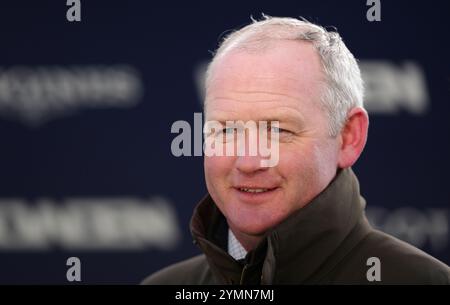 Winning trainer Joe Tizzard after First Confession won the Safer ...