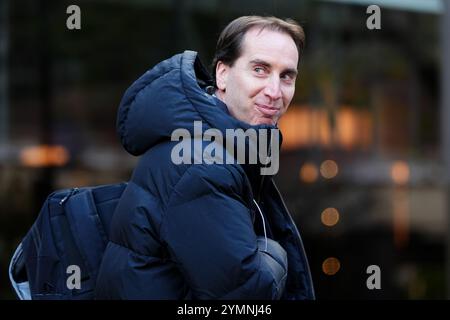 Chief Executive Officer of the FA, Mark Bullingham, arriving ahead of a ...