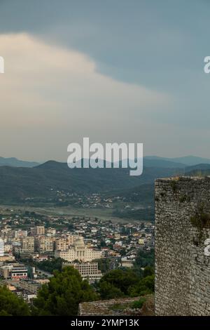 view from the city of Berat castle Stock Photo - Alamy