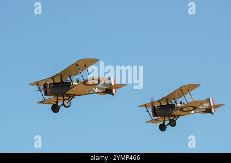 A replica Royal Aircraft Factory SE5 fighter plane Stock Photo - Alamy