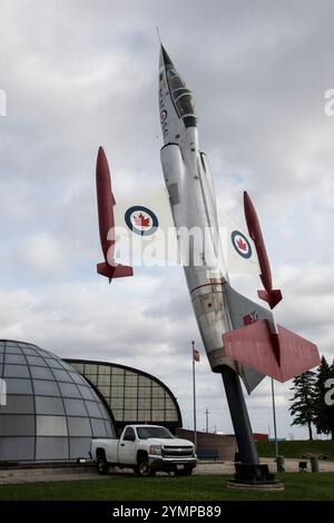 RCAF 641 mounted at Canadian Warplane Heritage Museum on Airport Road ...