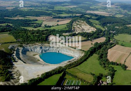 Shadwell Quarry near Much Wenlock in Shropshire England Stock Photo - Alamy