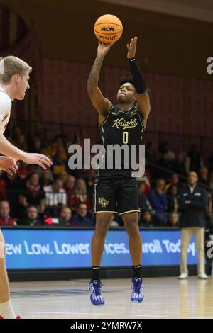 UCF guard Jordan Ivy-Curry drives during the second half of an NCAA ...