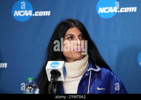 BYU Cougars women's coach Diljeet Taylor at the NCAA Cross Country ...