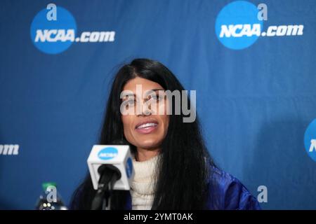 BYU Cougars women's coach Diljeet Taylor at the NCAA Cross Country ...
