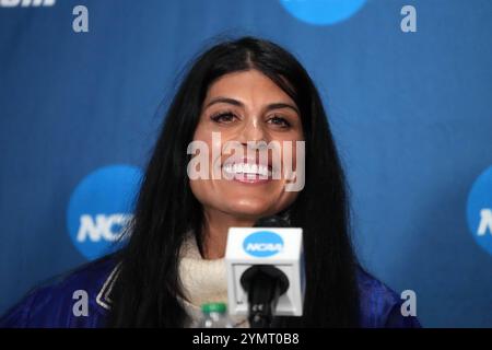 BYU Cougars women's coach Diljeet Taylor at the NCAA Cross Country ...