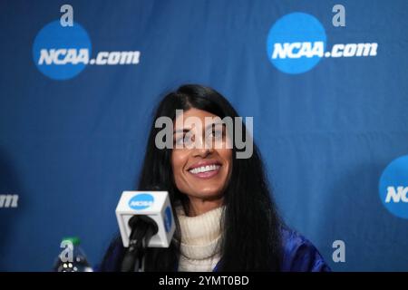 BYU Cougars women's coach Diljeet Taylor at the NCAA Cross Country ...