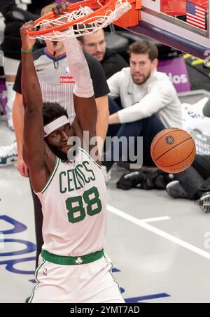 Boston Celtics center Neemias Queta (88) during an NBA basketball game ...