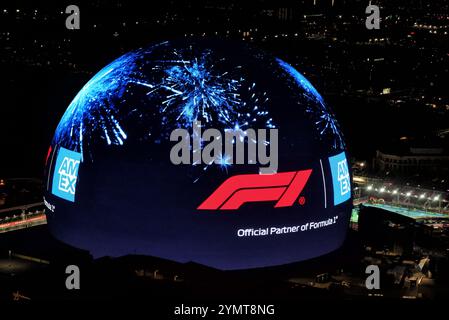 Circuit atmosphere - Las Vegas Sphere. 21.11.2025. Formula 1 World ...