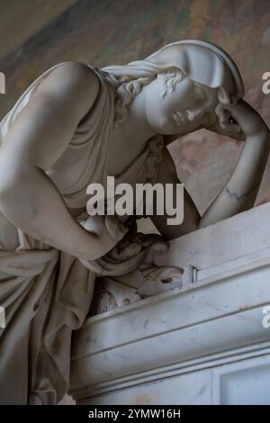 Beautiful details on marble sculptures, statues and tombs in The ...