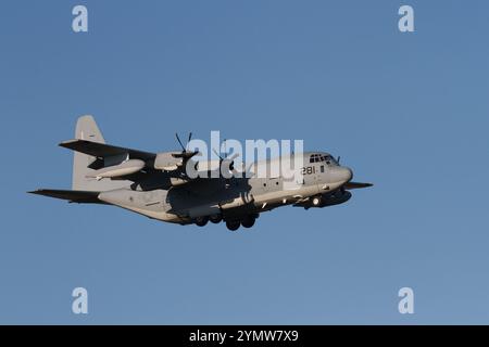 Lockheed Martin KC130J HerculesTanker aircraft with the US Marine Corps ...