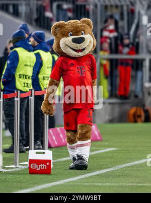 Spieltag, Spielzeit 2024/2025, Maskottchen Berni, GER, FC Bayern ...
