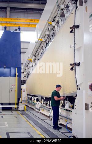 The Airbus site at Filton, Bristol where they are assembling the ...