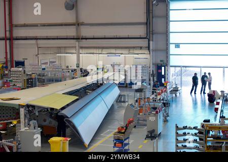 The Airbus site at Filton, Bristol where they are assembling the ...