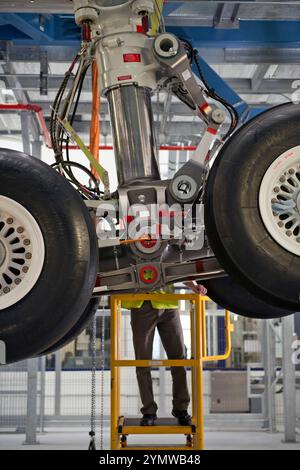The Airbus site at Filton, Bristol where they are assembling the ...