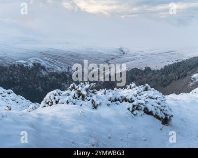 Snow covered Wicklow Gap Stock Photo - Alamy