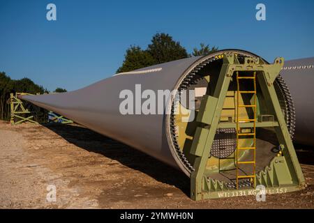 The arms of a windmill on the ground Stock Photo - Alamy