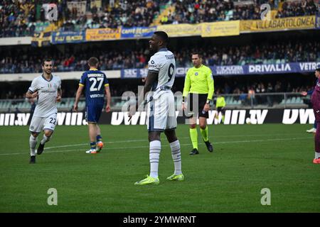 Marcus Thuram goal celebrate during the Italian championship Serie A ...