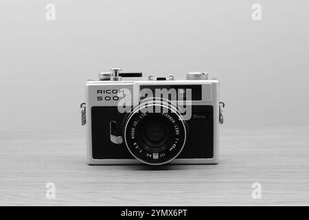 Ricoh 500 G with Ricenon lens 40mm 1:2.8, Produced in 1972 Stock Photo ...