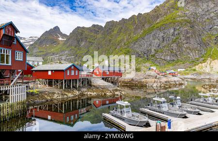 Sørvågen Village, Lofoten Islands in Moskenesøya, Norway 2025 Arctic ...