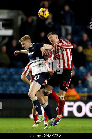 Millwall's Josh Coburn during the Sky Bet Championship match at the ...