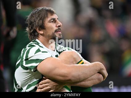 Eben Etzebeth of South Africa warms-up ahead of the Quilter Nations ...