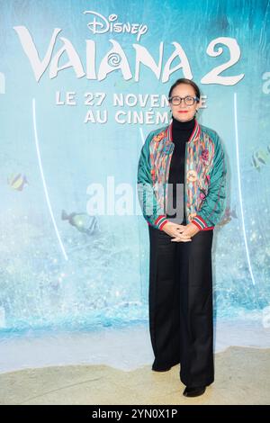 Helene Etzi attending the Vaiana 2 Premiere at the Grand Rex cinema in ...