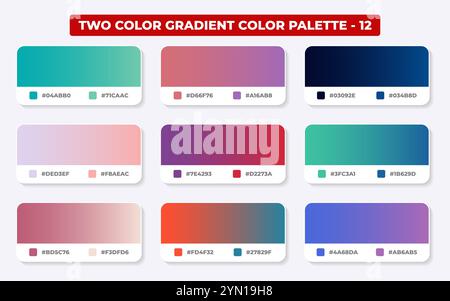 Vivid gradient squares colors and gradients Stock Vector Image & Art ...