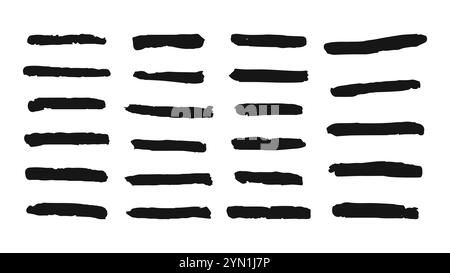 Texture versatile brushes and blotches smears various shapes. For cover ...