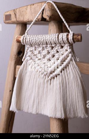beautiful macrame panel in the interior Stock Photo - Alamy